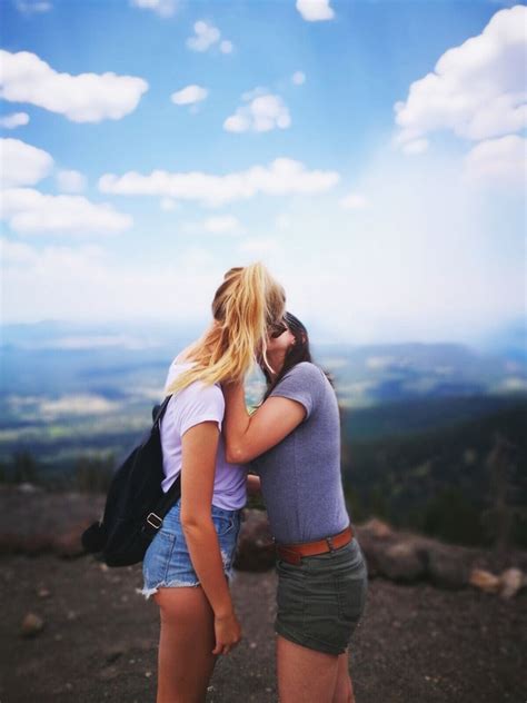 Lgbt Support Lesbians Kissing Lgbt Rights Lgbt Community Lesbian