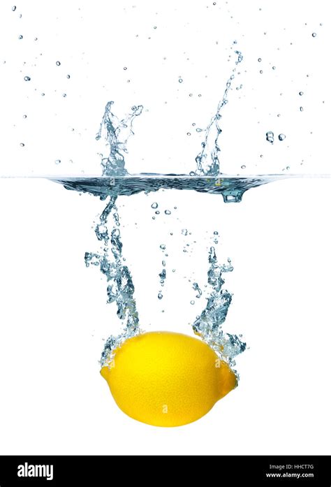 Drink Drinking Bibs Fruit Drop Lemon Citron Splash White