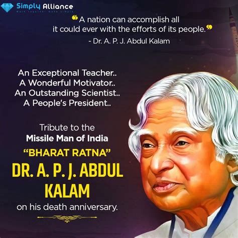 Apjabdulkalam Missileman Inspiration Visionaryleader Rememberingkalam Scienceandeducation
