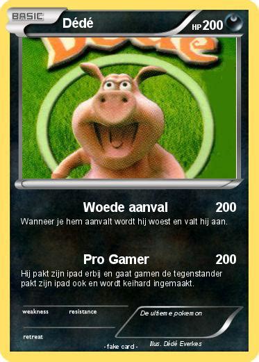Pokémon Dede 57 57 Woede Aanval My Pokemon Card