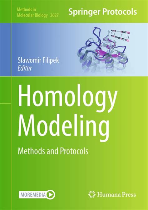 Methods In Molecular Biology Homology Modeling 9781071629734