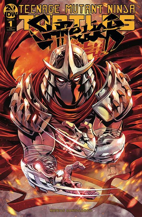 Tmnt Shredder In Hell 1 Complete Cover Checklist Ninja Turtles
