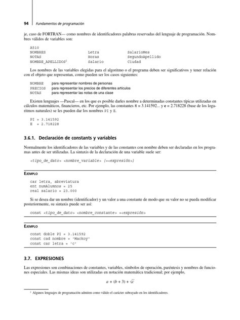 Fundamentos De Programación 4ta Edición Luis Joyanes Aguilar 2 124 133 Pdf Álgebra De Boole