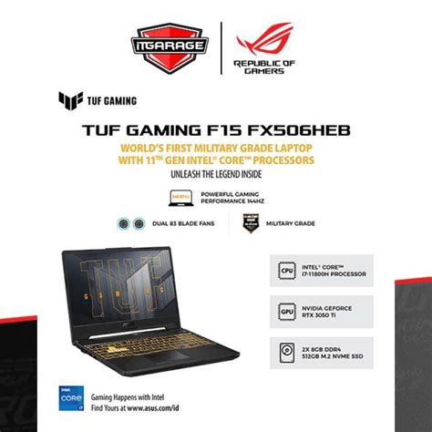 Promo Asus Tuf Gaming F Fx Heb I R B G O I H G G Rtx Ti G Diskon Di