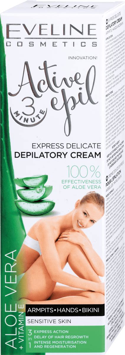 EVELINE COSMETICS Active epil - krema za depilaciju, 125 ml | dm.rs