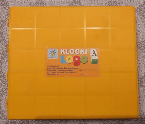 Klocki Logo Do Nauki Czytania Pisania Ortografii Kowale Kup Teraz