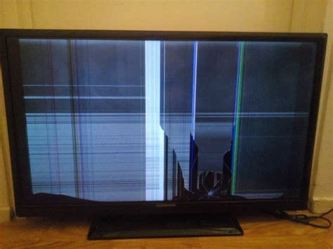 Télévision Réparer écran Led Cassé Télévision Techwood