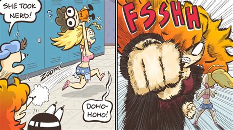 New Funny Nerd And Jock Comic Dub Rescue The Nerd From The Queen 1