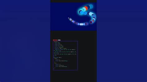 Cursor Following Circle Coding Webcoding Webdesign Shorts Trending