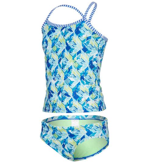 Dolfin Uglies Girls Summertime Tankini Swimsuit Set At