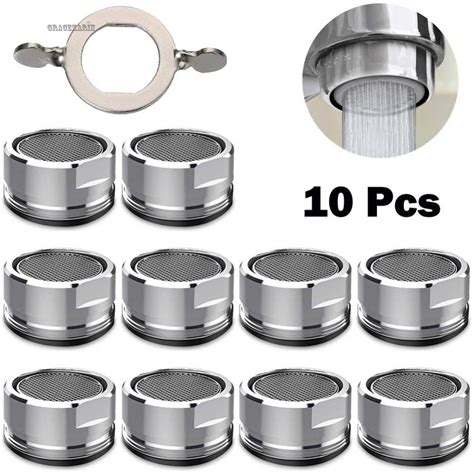 เครื ่ องเติมอากาศก ๊ อกน ้ ําป ้ องกันการกระเซ ็ นความสูง 12 มม ติดตั ้ งง ่ าย ยี ่ ห ้ อใหม