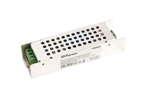 Электронный трансформатор FERON для светодиодной ленты 36W 12V (драйвер ...