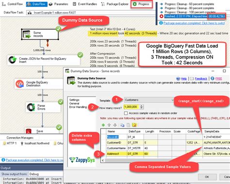 How To Read Write Data In Google Bigquery Using Ssis Zappysys Blog