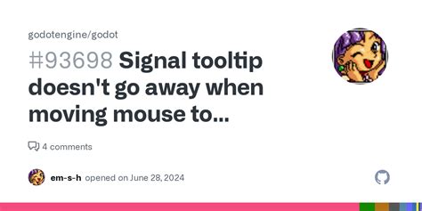 Signal Tooltip Doesn T Go Away When Moving Mouse To Another Signal In