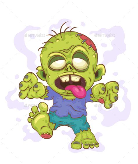 Cartoon Zombie Clip Art Library