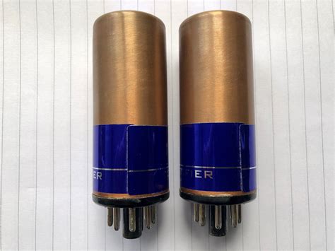 For Sale Weber Wu4gb Copper Cap Rectifier Pair
