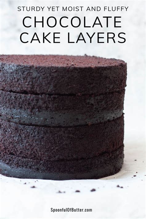 Sturdy Yet Moist And Fluffy Chocolate Cake Bakeologie Recipe Chocolate Cake Recipe Moist