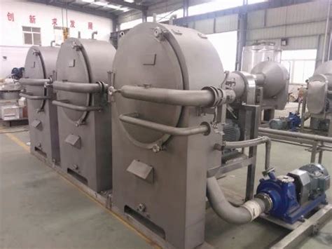 Automatic Ss 304 Centrifuge Extractor Raw Material Cassava At