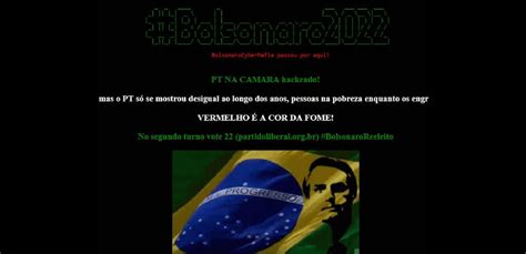Hackers atacam sites petistas e pedem voto em Bolsonaro ISTOÉ Independente