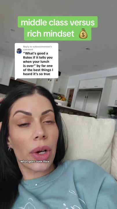 Video No Budget Babe On Linkedin Middle Class Versus Rich Mindset 👀💸