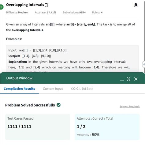 Problemsolving Datastructures Overlappingintervals Learningjourney Ayush Kumar