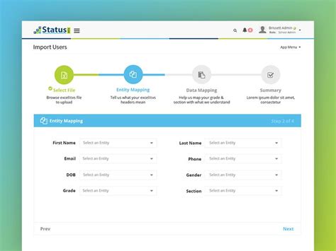 data import wizard app design inspiration web app design web design