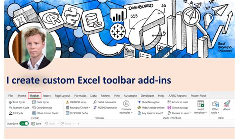 Create A Custom Excel Toolbar Add In By Simonlundgren Fiverr