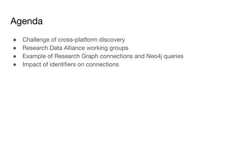 Research Graph Connecting Identifiers Across Research Data