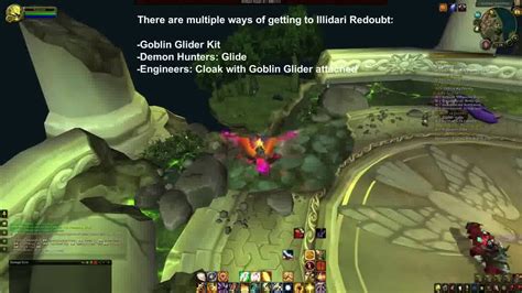 Wow Legion How To Get To Illidari Redoubt Youtube