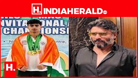 Vedaant R Madhavan S Son Won 5 Gold Medals For India