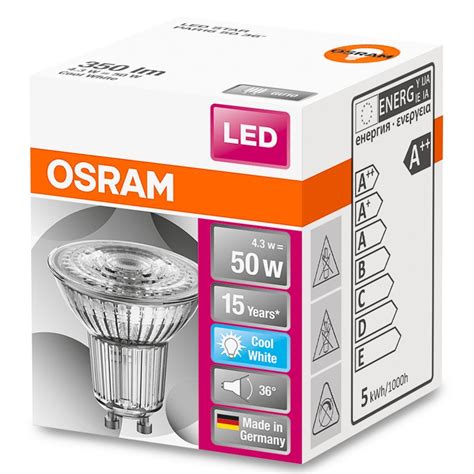 Osram W Gu Bulb Cool White Robert Dyas