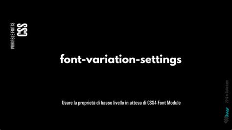 Variable Fonts Il Futuro Della Tipografia è Già Cominciato Ppt