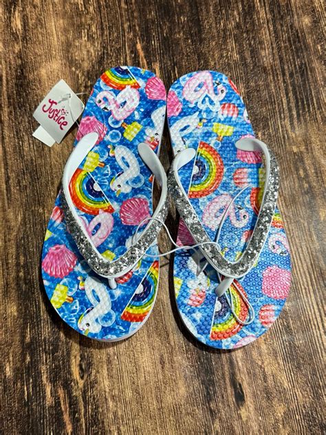 Justice Flip Flops Discount