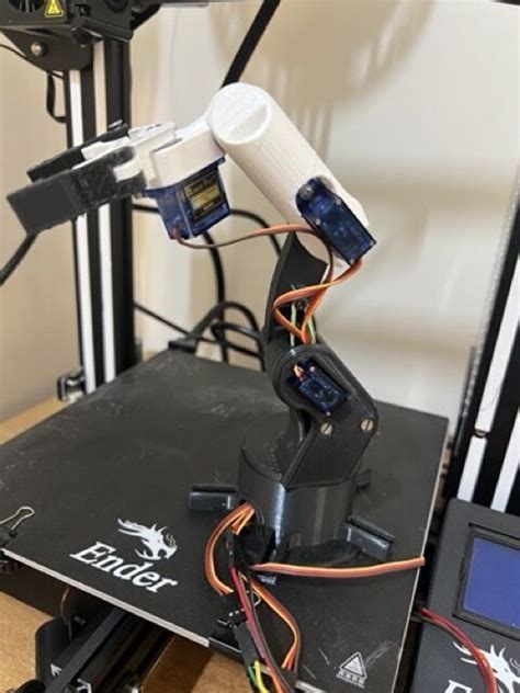 🚀 4 Axis Robotic Arm Miniature Arduino Nano And Servo Motors 🤖 Harsh