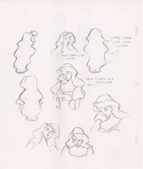 Odette Production Model Art The Swan Princess
