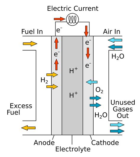 Schematic Diagram Of Fuel Cell