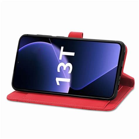 For Xiaomi Redmi Note Pro G Embossed Flower Zipper Leather Phone Case Red Alexnld Com