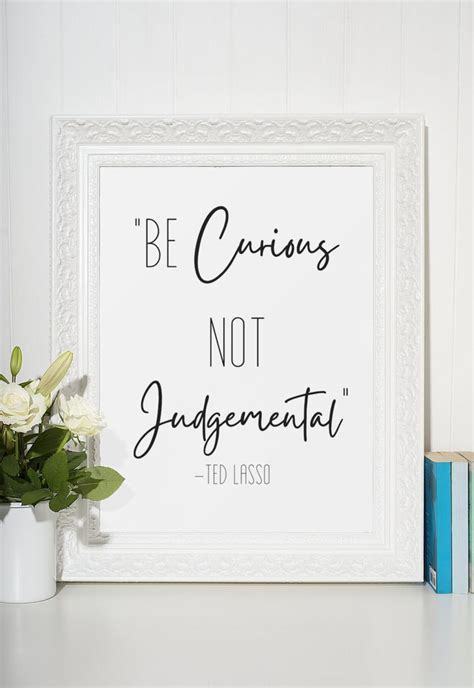 Printable Ted Lasso Quote Premium Matte Vertical Posters