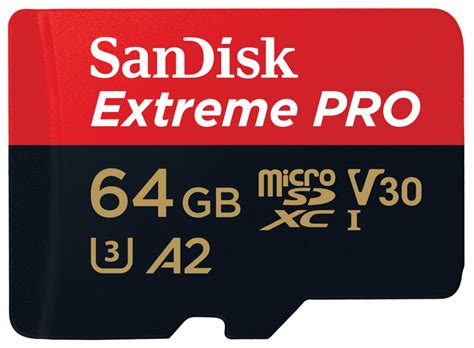 Technische Daten Sandisk Micro Sdxc Extreme Pro 64gb 200mbs V30