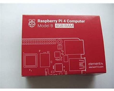 Raspberry Pi 4 Model B 4GB Made In UK Pi Element14 Technically