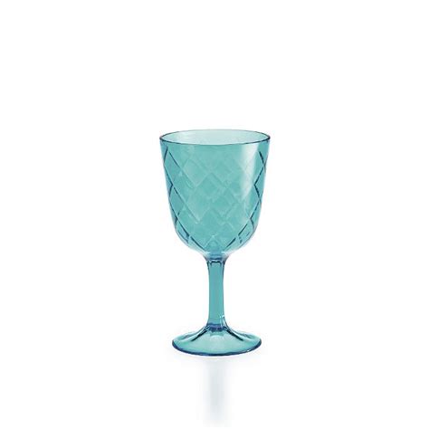 Donatella Tritan Diamond Wine Glasses Set Of Six Frontgate