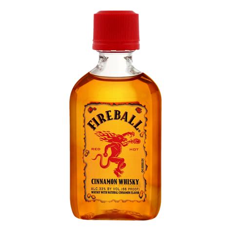 Fireball Cinnamon Whisky Liqueur Mini 50ml 10 Pack Camperdown Cellars