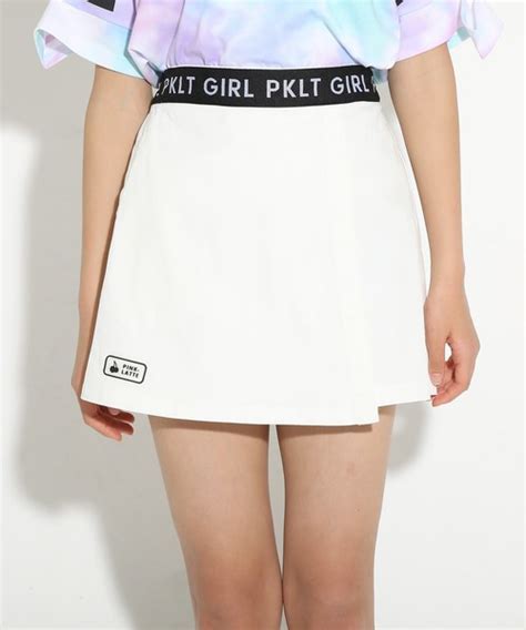 Pink Latte（ピンクラテ）の「★ニコラ掲載★ウエストロゴスカート（スカート）」 Wear