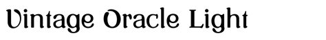 Vintage Oracle Font Webfont And Desktop Myfonts
