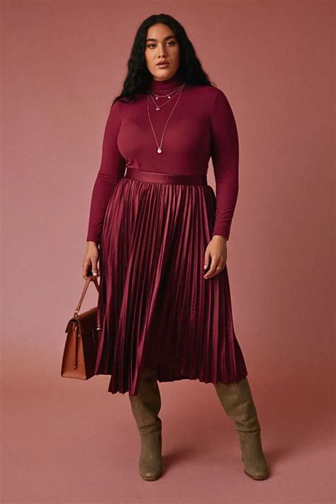 21 Plus Size Fall Outfits For Big Stomach Curvy Women Love