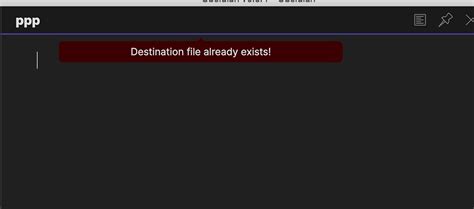 Error Destination File Already Exists When Creating New Note Using Quick Switcher Bug