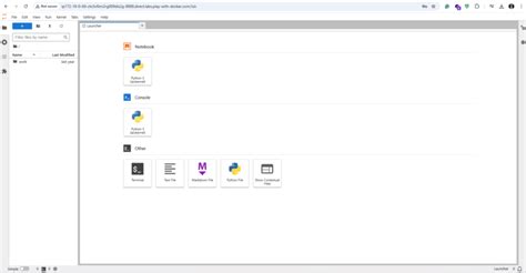 Installing Jupyter Notebook On Docker