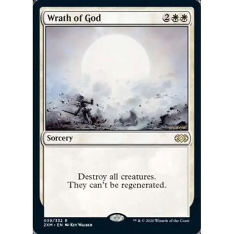 Magic The Gathering Dominaria Remastered Single Card Rare Wrath Of God
