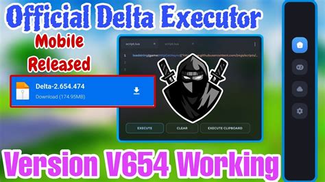 Official Delta Executor Latest Version Released V654 Working Delta