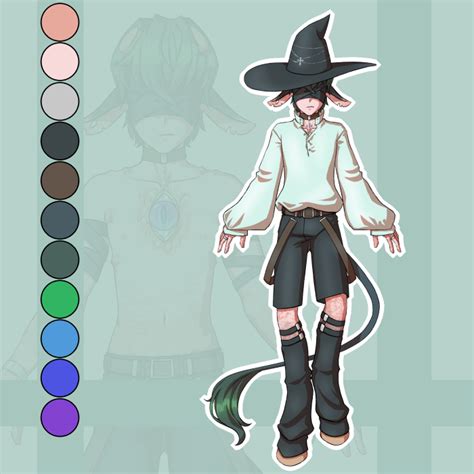 Blind Faun Wizard Ych Commishes